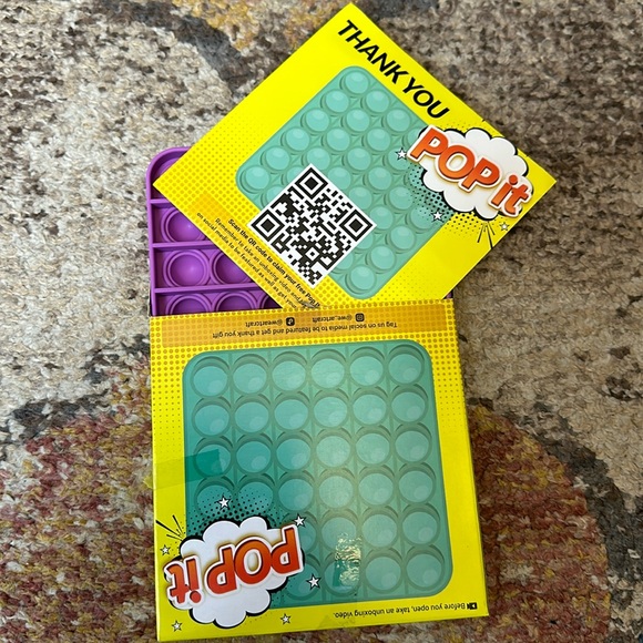 Toys | Pop It Fidget Trays New Set Of 8 | Poshmark